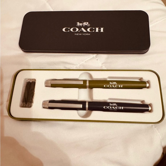 Coach | Accessories | Coach Pens And Case | Poshmark